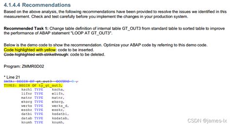 对abap程序调优的学习（一）select 改 Read Tablesap优化select运行时间 Csdn博客