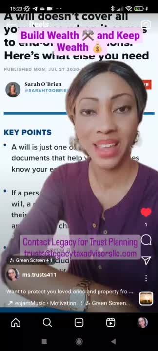 [video] Cassandra Lynch Esq Ea On Linkedin Im Hosting Securing Your Legacy The Advantages