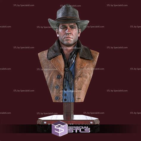 Arthur Morgan Bust 3d Printable Specialstl