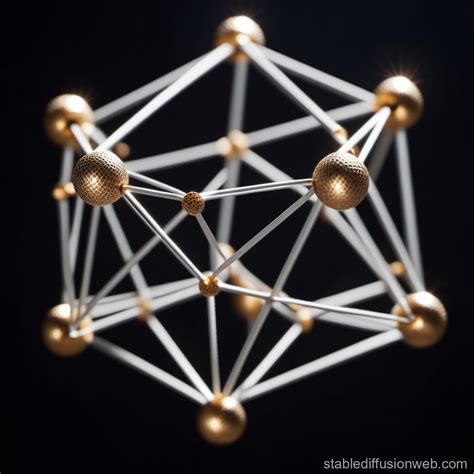 Tensegrity Structure Prompts Stable Diffusion Online