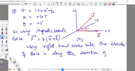 SOLVED A Proton Moves With A Speed Of 1 0 10 M S In The Directions