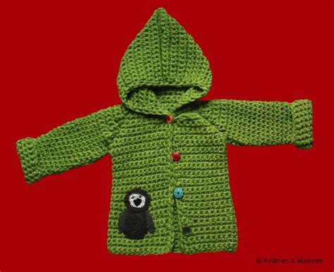 KÄsintehty Virkattu Lasten Takki