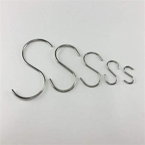 （台灣出貨）s型鍍鉻鐵掛勾 家庭收納 五金掛勾 盆栽掛勾 廚房掛勾 S掛勾 外銷日本款 蝦皮購物
