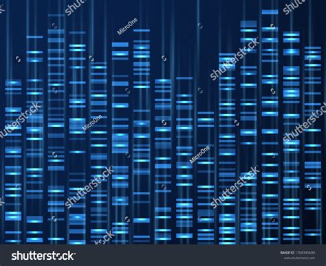 Ilustrasi Stok Genomic Data Visualization Dna Genome Sequence 1708345690 Shutterstock