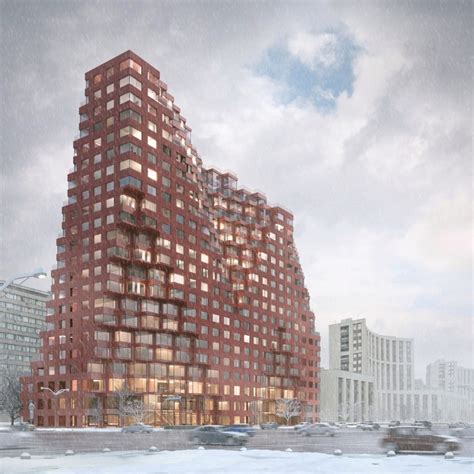 Mvrdv Designs Constructivist Inspired Tower Block For Moscow