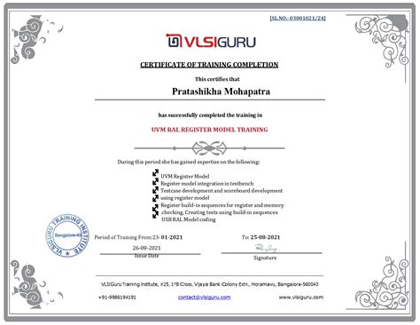 Uvm Register Model Training Vlsi Guru