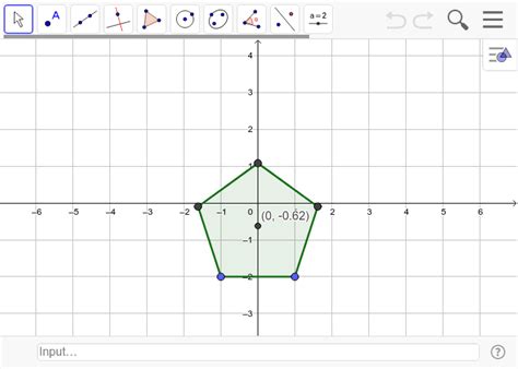 How To Draw A Pentagon On Graph Paper