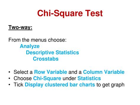 Ppt Chi Square Tests Powerpoint Presentation Free Download Id 6100744