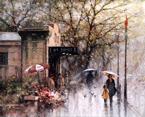 Дождь на картинах современных художников 50 картин Обсуждение на Liveinternet Российский