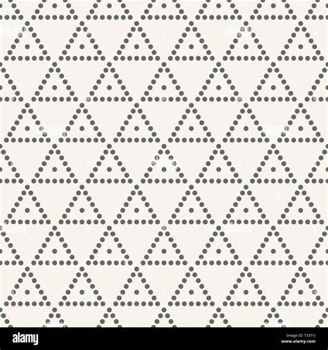 Abstract Seamless Pattern Modern Stylish Texture Repeating Geometric Tiles With Dotted