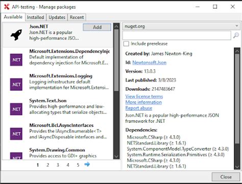 Support Corner API Testing And Deserializing The Response Ranorex