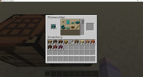 Woodcutting Cutting Wood With The Stonecutter Minecraft Data Pack