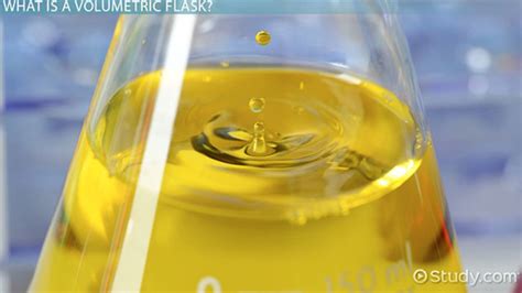 Volumetric Flask Overview Uses Function Lesson Study Com