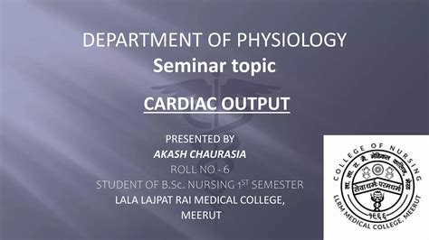 Cardiac Output 1 Pptx