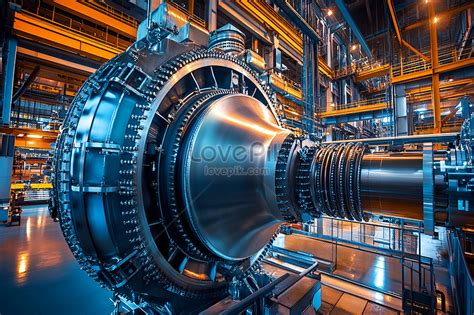 가스 터빈 발전소 그림