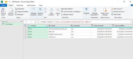 How To Copy File Names Into Excel