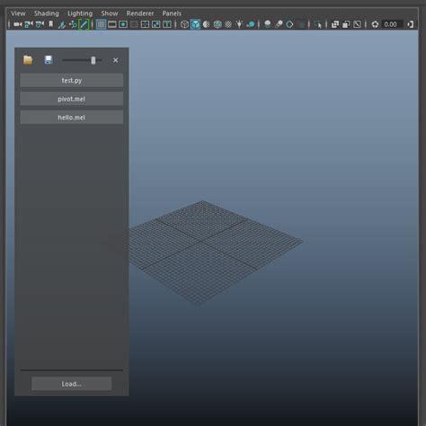 Maya Script Shelf Modeler Rigs