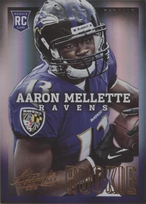 2013 Panini Absolute Aaron Mellette 102 For Sale Ebay