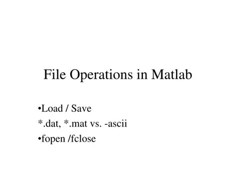 ppt file operations in matlab powerpoint presentation free download