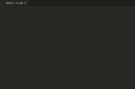 Blank Screen On Result Tab After Latest Update Postgresql