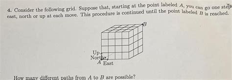 Answered 4 Consider The Following Grid Suppose That Starting At The
