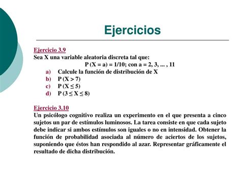 Ppt Variable Aleatoria Discreta Principales Distribuciones
