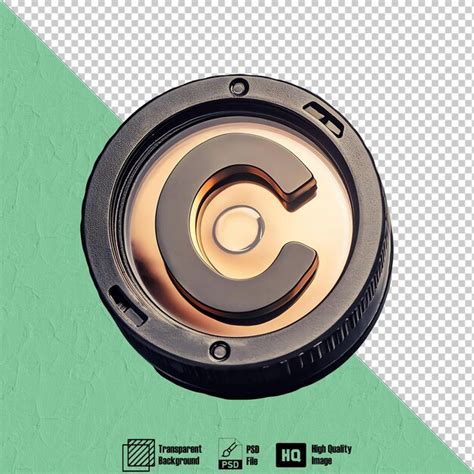 Sound Recording Copyright Symbol Symbol Isolated On Transpatent Background Premium Ai