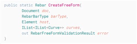 Solved Free Form Rebar Parameters Autodesk Community
