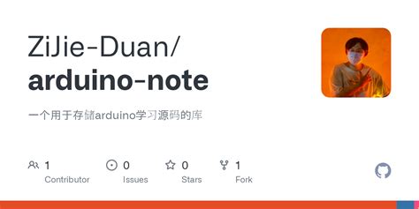 Github Zijie Duan Arduino Note 一个用于存储arduino学习源码的库