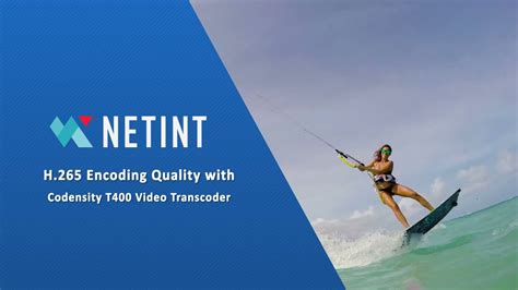 H265 Encoding Quality With Codensity T400 Video Transcoder Youtube