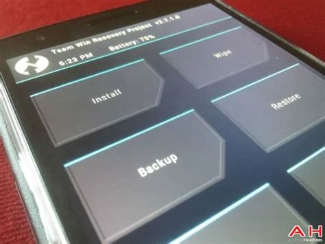 ADB Backup In The Works For TWRP App Updated