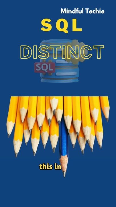 Distinct In Sql Clean Your Data Remove Duplicates Youtubeshorts