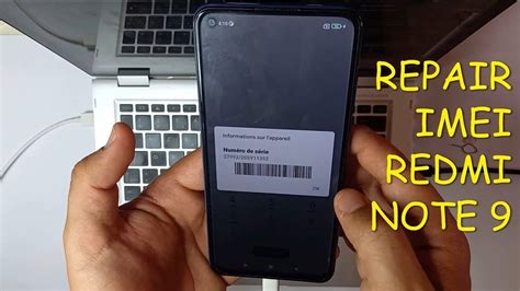 Xiaomi Redmi Note 9t 5g Repair Imei Success Youtube