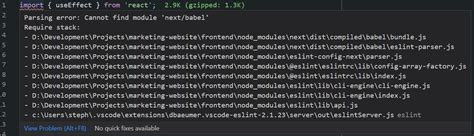 Cannot Find Module Next Babel When Next In Eslintrc Issue Vercel Next Js Github