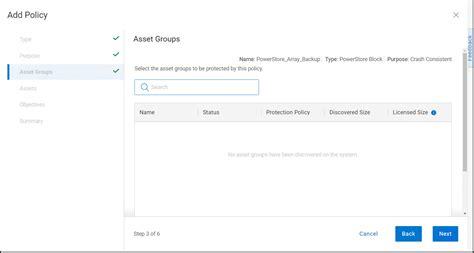 Creating A Protection Policy Dell Powerprotect Data Manager Data