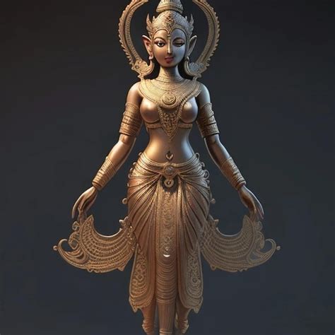 Premium Ai Image Lakshmi Woman Avatar Sita Goddess Sita Shiv Shakti