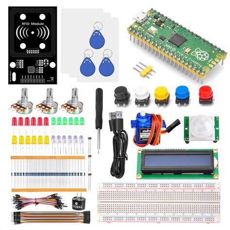 Osoyoo Python Hardware Programming Learning Kit For Raspberry Pi Pico