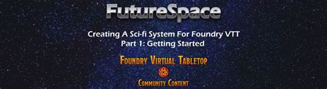 1 creating a new system for foundry vtt getting started