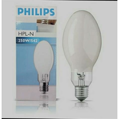 Jual Lampu Hpl N 250 Watt Philips 542 E40 Hpln Mercury Shopee Indonesia