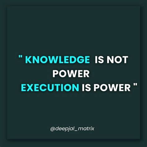 Alok Singh On Linkedin Execution Is Everything Thats It