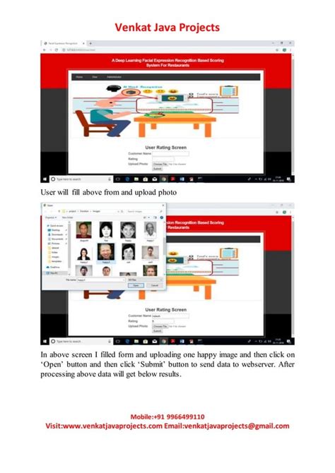A Deep Learning Facial Expression Recognition Based Scoring System For Restaurants Docx