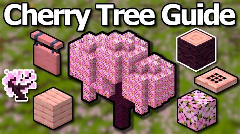 Ultimate Minecraft 1 20 Cherry Blossom Tree Guide Youtube