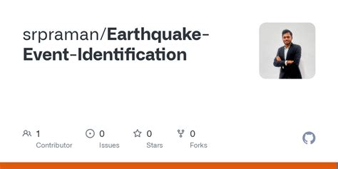 Github Srpramanearthquake Event Identification