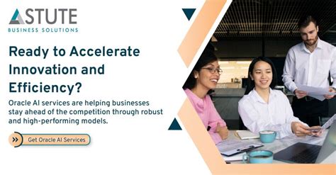 How Oracle Ai Services Boost Your Business Astute Business Solutions Posted On The Topic