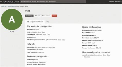 Introducing Oci Data Flow Sql Endpoints
