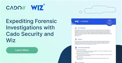 Cado Security On Linkedin Expediting Forensic Investigations With Cado Security And Wiz