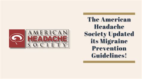 The American Headache Society Updated Its Migraine Prevention Guidelin