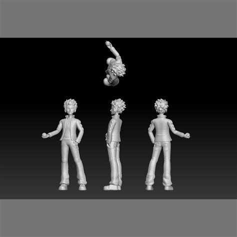 Archivo Stl Pokemon Sinnoh Líder De Gimnasio Volkner・modelo Para Descargar E Imprimir En 3d・cults