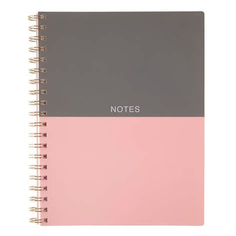 TUL Spiral Bound Notebook 7 1 2 X 10 1 Subject Narrow Ruled 80