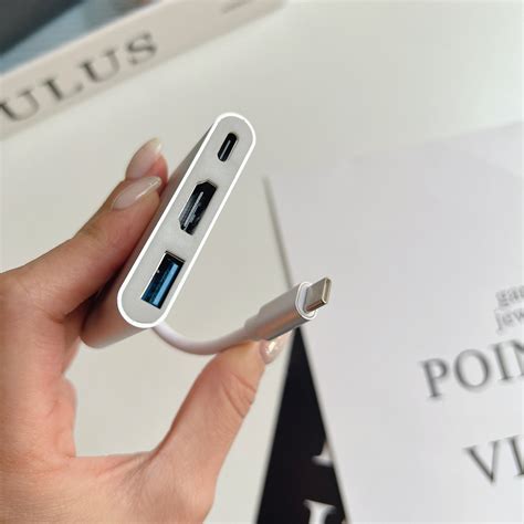 鋁合金type C轉接器 Type C轉hdmi Type C轉讀卡機 三合一 多功能 轉接頭 蝦皮購物